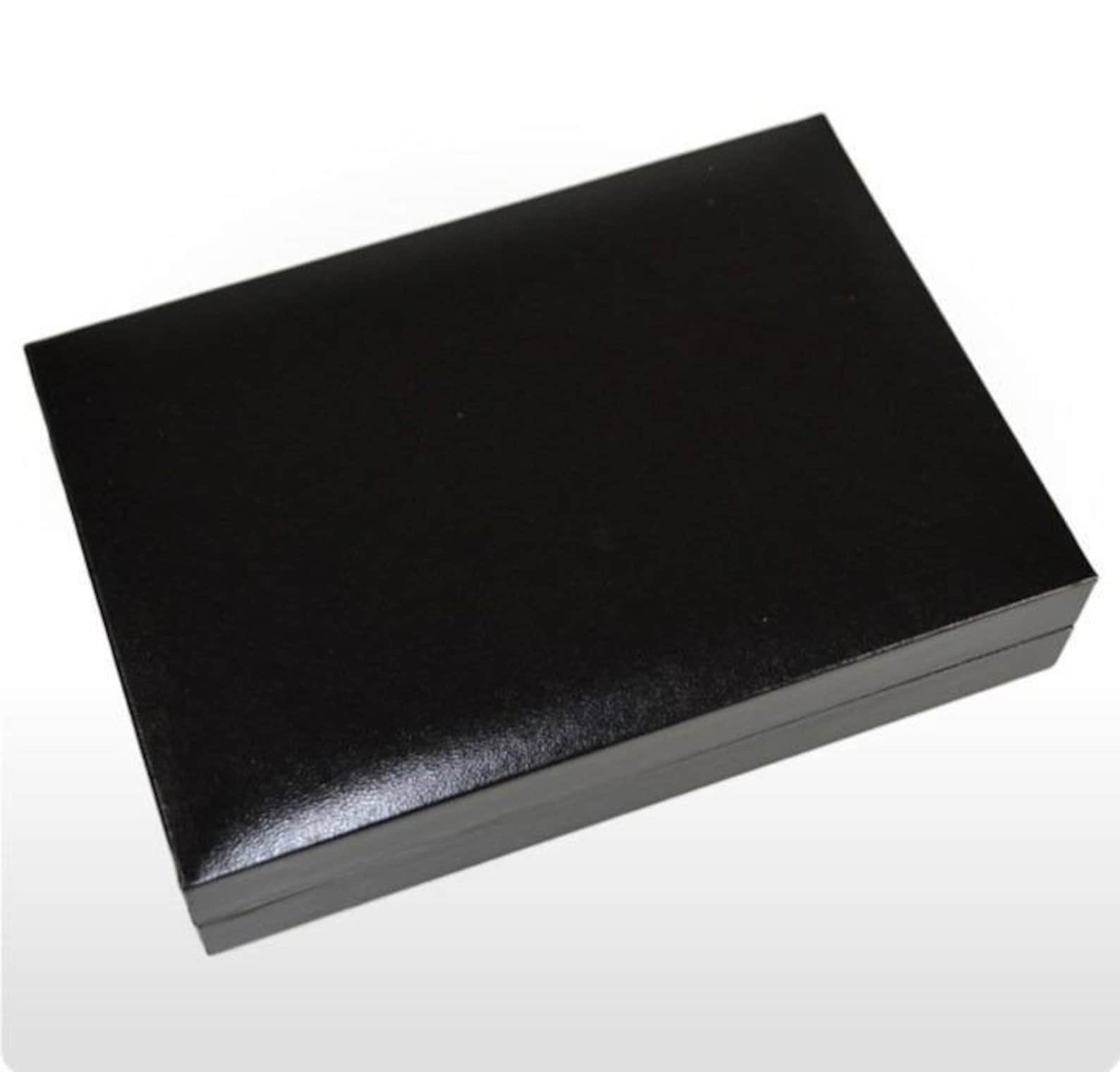 Luxury Leatherette Necklace Jewellery Gift Box Case Space for - Etsy UK