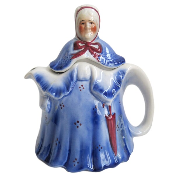 Old Lady Teapot - Etsy