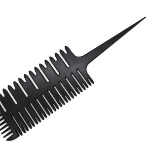 Balayage Highlighting Comb 3 Way Hair Foils Weave FREE Tint Brush UK ...