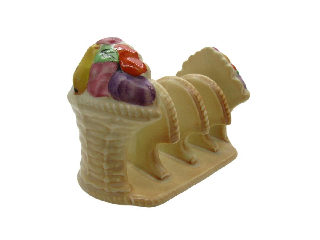 Vintage Clarice Cliff Style Carlton Ware Toast Rack England - Etsy