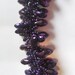 Elegant Dark Purple Bracelet - Festive Purple Teardrop Bracelet ...