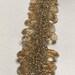 Gold Seed Bead Helix Patterned Bracelet - Gold Spiral Rope Design ...