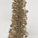 Gold Seed Bead Helix Patterned Bracelet - Gold Spiral Rope Design ...