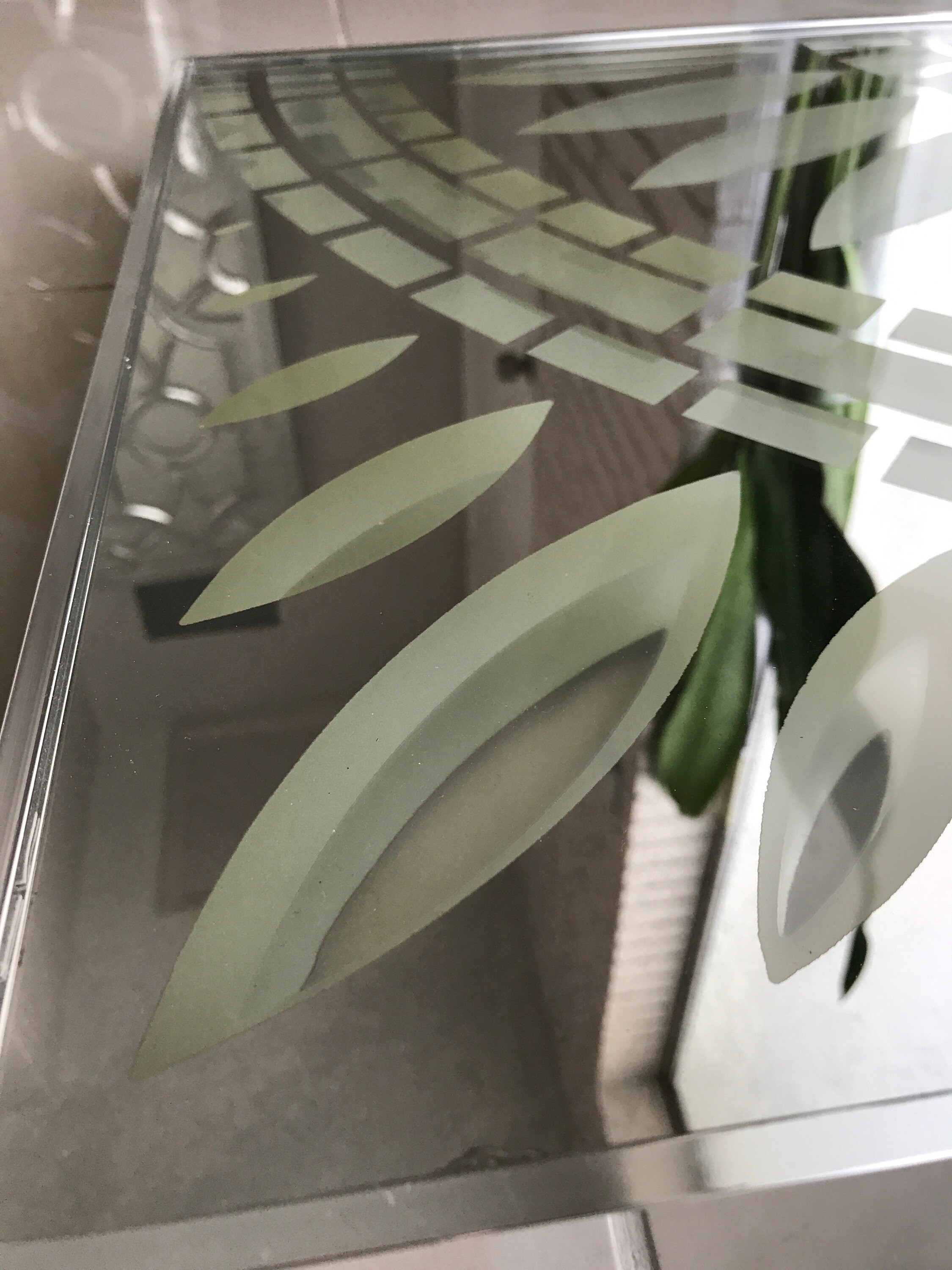 Greg Copeland Chrome & Glass Wall Mirror - Etsy
