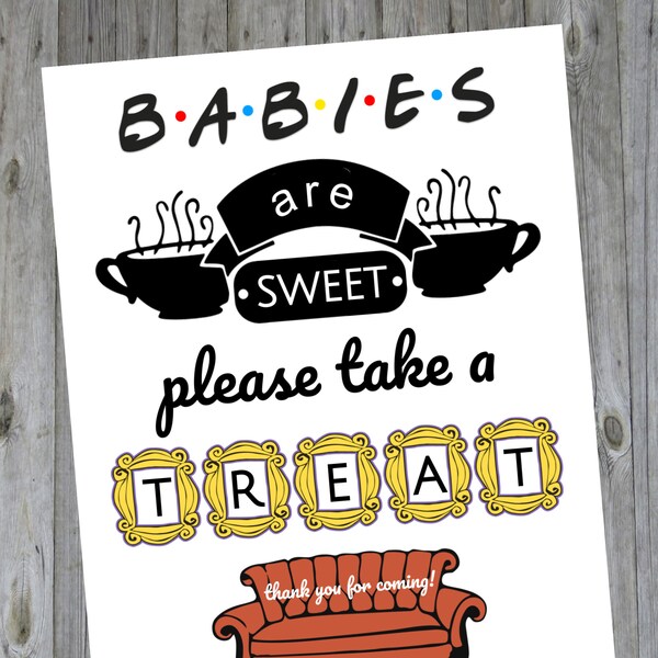 Friends Baby Shower - Etsy