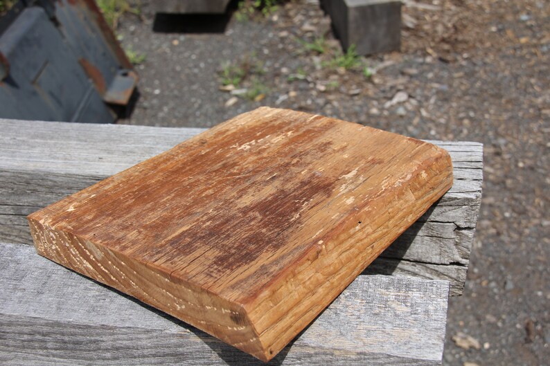 Rustic Barn Wood Art Base Block 10 X 8 Barn Wood - Etsy