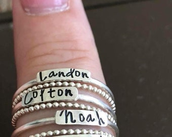 2mm-sterling-silver-stackable-name-rings-stacking-mother's-ring-layered ...