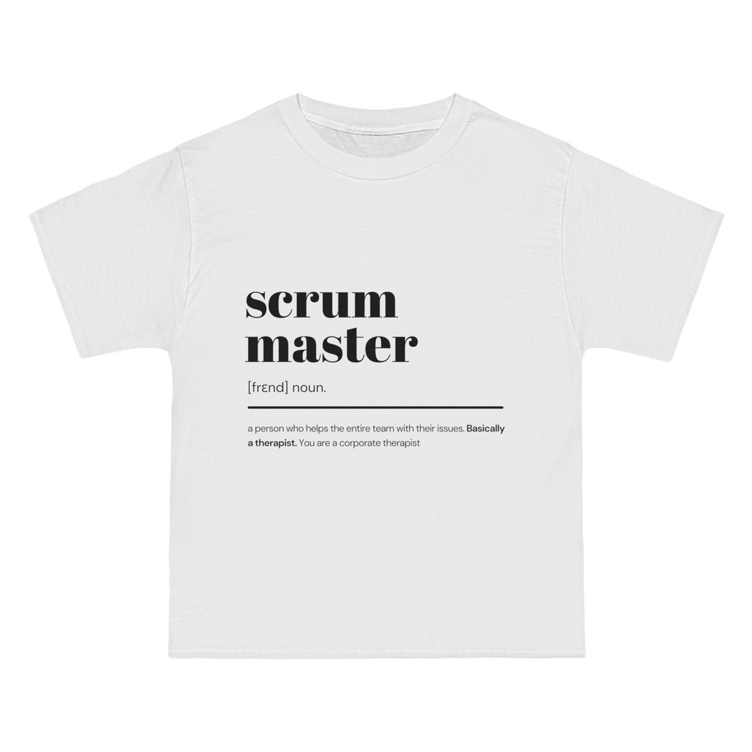 Funny Agile Management Scrum Master T-shirt Scrum Master - Etsy