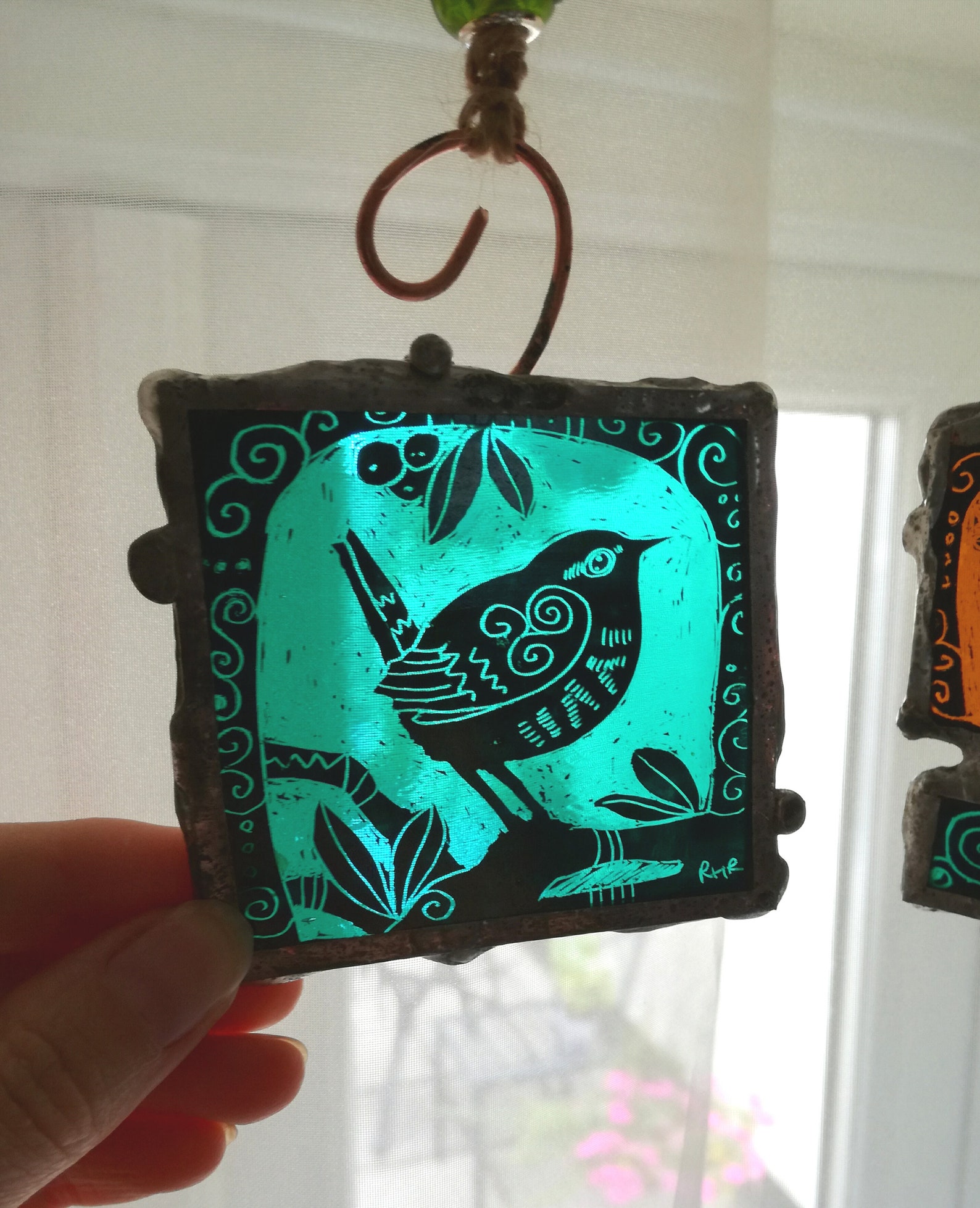 Animalsbirds & Insects Stained Glass Light Catcher Made to | Etsy UK