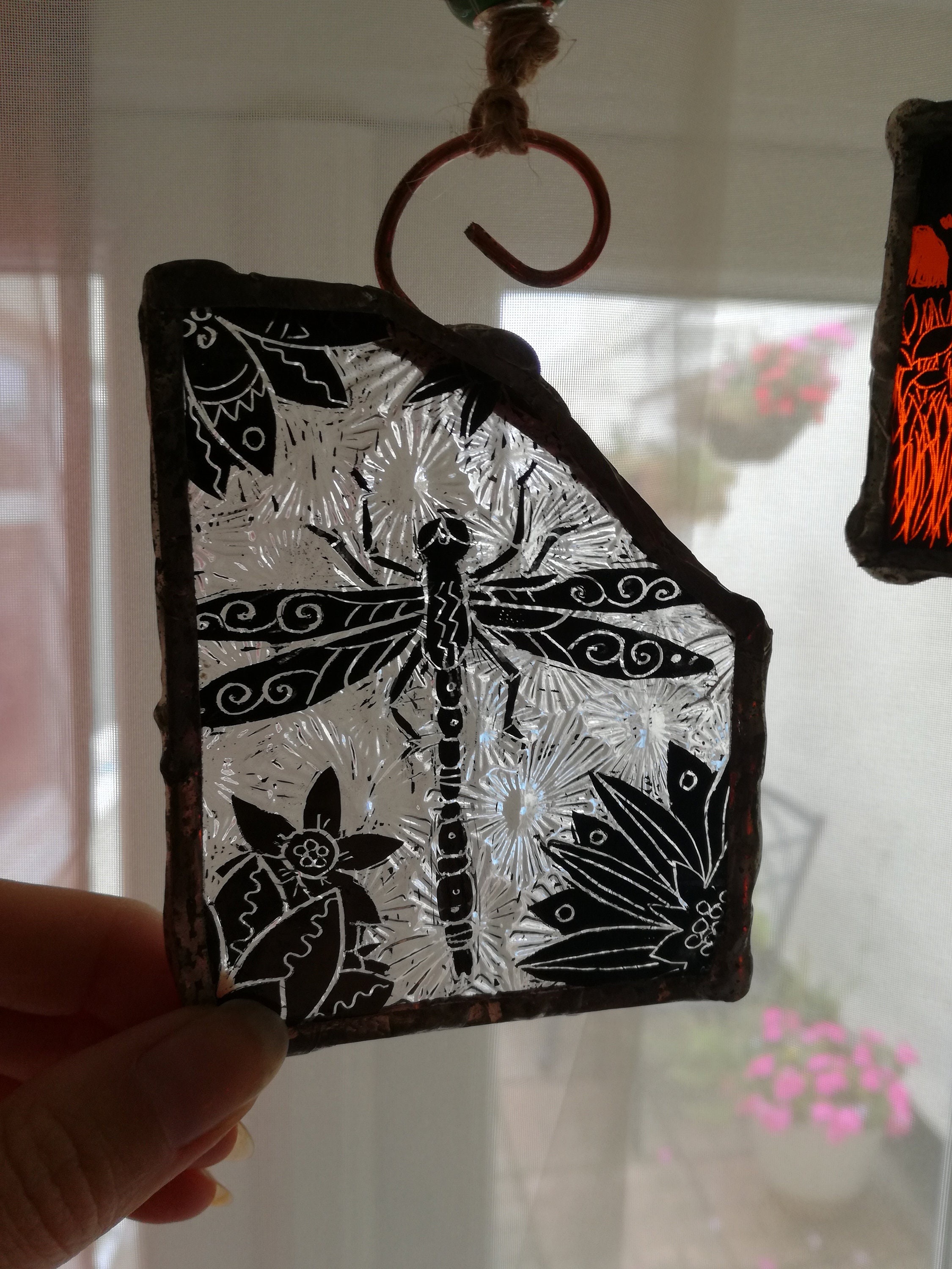 Animalsbirds & Insects Stained Glass Light Catcher Made to - Etsy UK