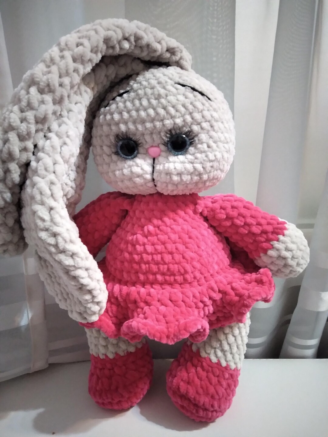 Crochet Pattern Bunny Amigurumi Easter Plush Bunny Tutorial Crochet ...