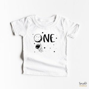 Space First Birthday Shirt - Space Theme First Birthday - First Trip Around the Sun Birthday ...