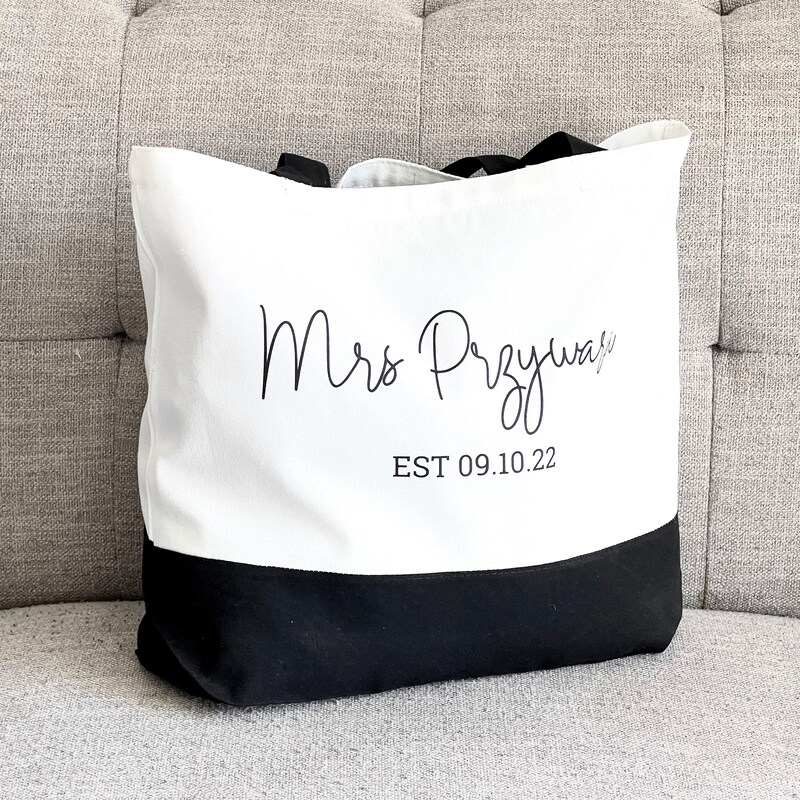 Bride Tote Bag - Etsy