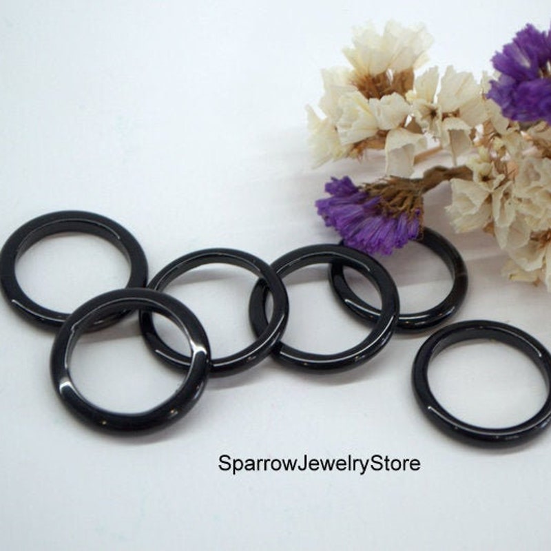 Black Metal Ring - Etsy