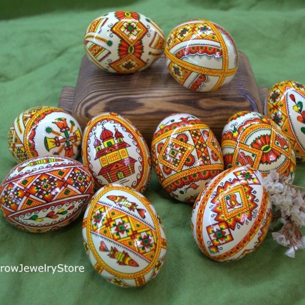Ukrainian Eggs - Etsy