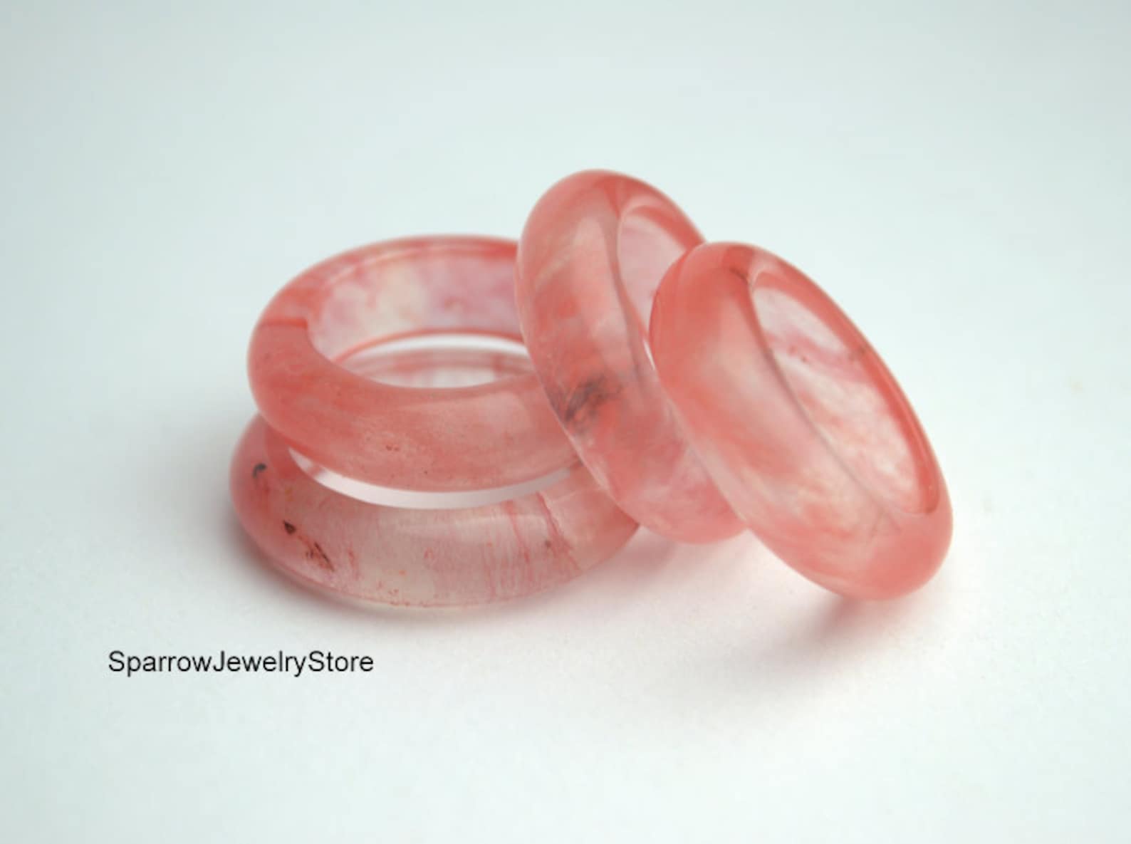 Genuine Pink Tourmaline Ring Band Natural Tourmaline Jewelry - Etsy