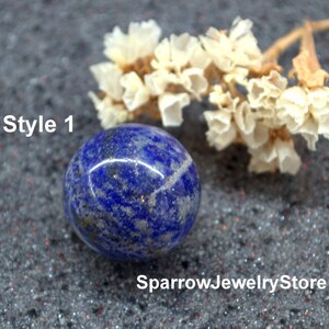 Genuine Lapis Lazuli Crystal Sphere Ball Polished Lapis Gemstone Sphere ...