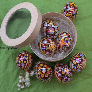 Easter Ornaments Ukrainian Easter Eggs Pysanky Traditional Ukrainian ...