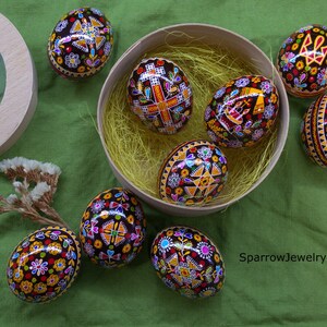 Easter Ornaments Ukrainian Easter Eggs Pysanky Traditional Ukrainian ...