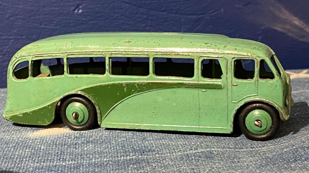 Vintage DINKY BUS ,dinky Toys 29E Half Cab, Single Deck Bus Diecast Toy ...