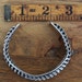 NORTH AFRICAN SILVER Bangle With Plaited Rope Design, Cuff / Bracelet ...