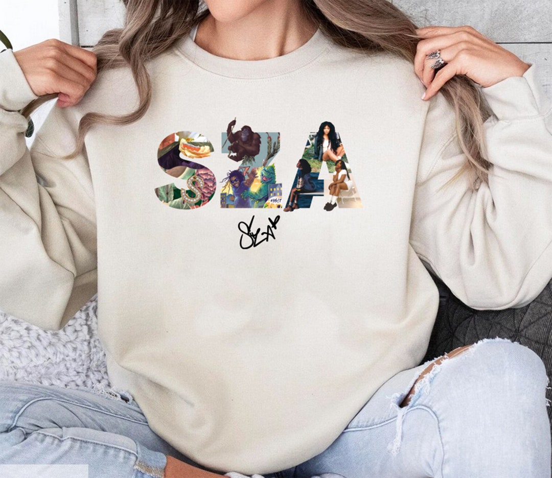 Sza Shirt, Sza Albums Shirt, Sza Lana Album Shirt, Sza SOS Album ...