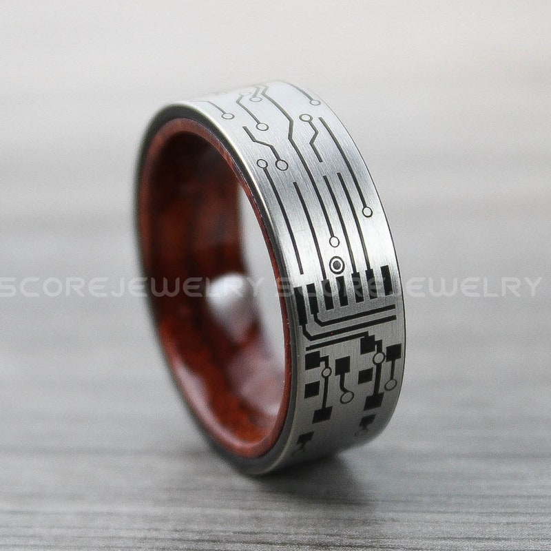 Circuit Board Ring - Etsy