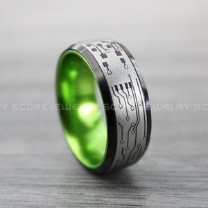 Circuit Board Ring, Engineer Ring, Science Ring, Physics Ring, Teacher ...