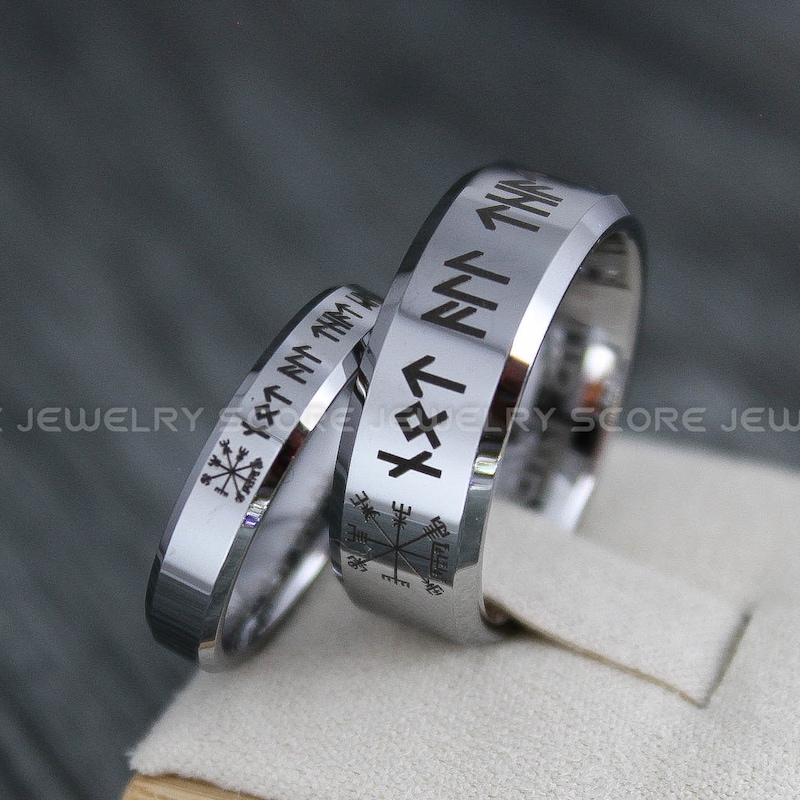 Viking Wedding Band - Etsy