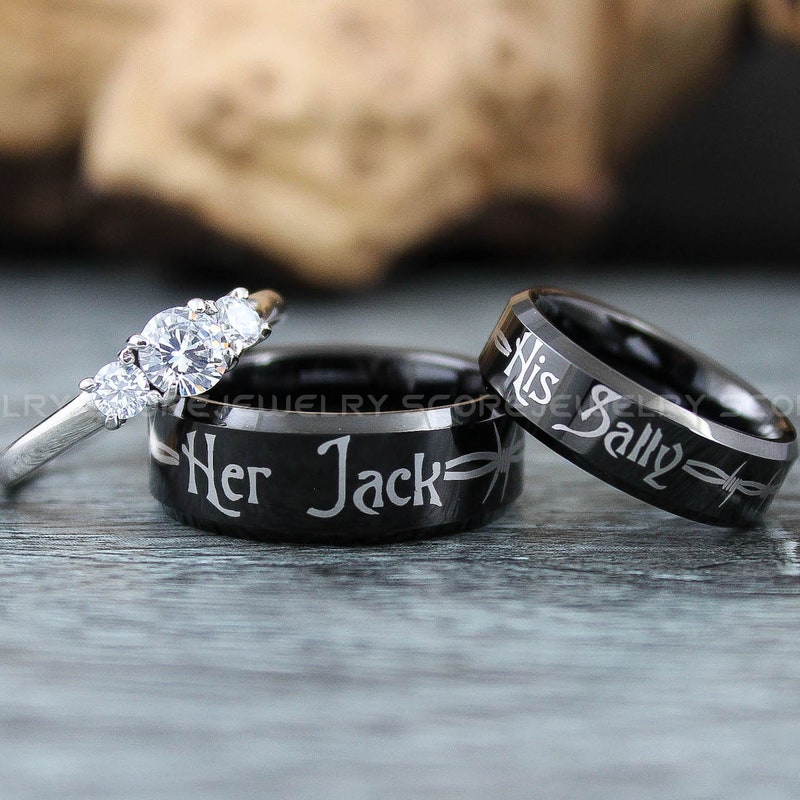 Jack Skellington Ring - Etsy