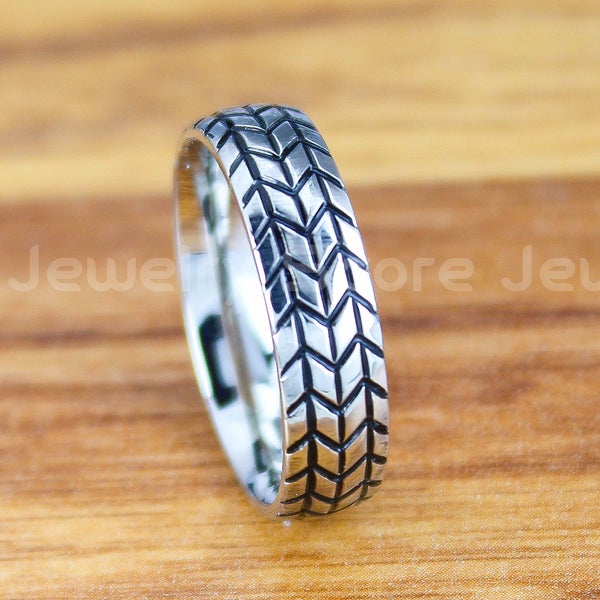 Tire Tread Ring - Etsy