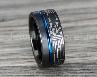 Circuit Board Ring | Etsy