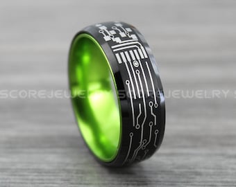 Circuit Board Ring | Etsy