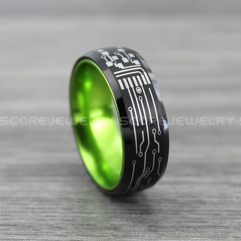 Circuit Board Ring - Etsy