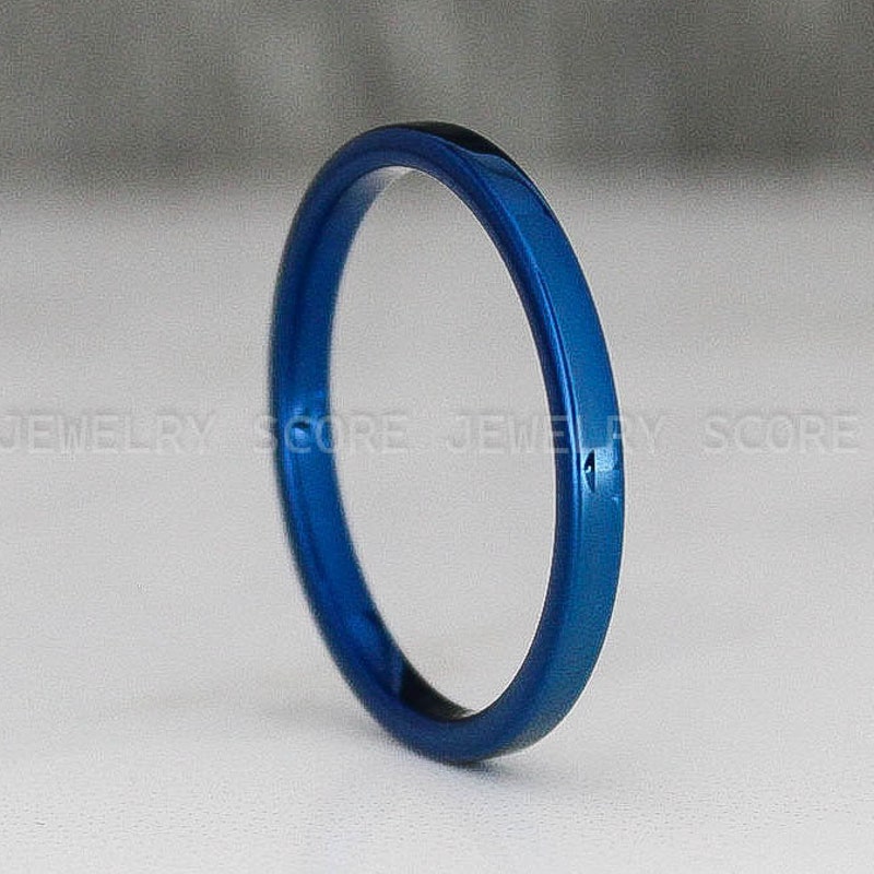 Blue Wedding Bands - Etsy