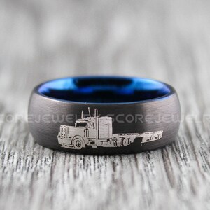 Truck Ring, Truck Driver Ring, Trucker Ring, Trucker Life Ring, Truck ...