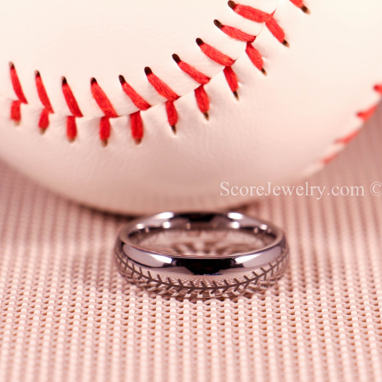 Baseball Wedding Ring Holder
