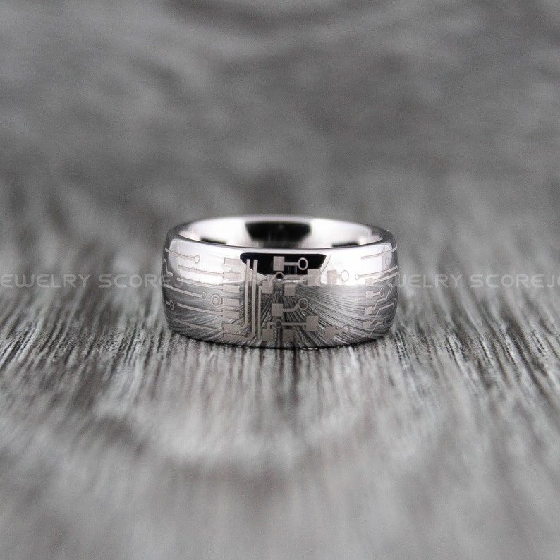 Circuit Board Ring Engineer Ring Science Ring Physics Ring | Etsy