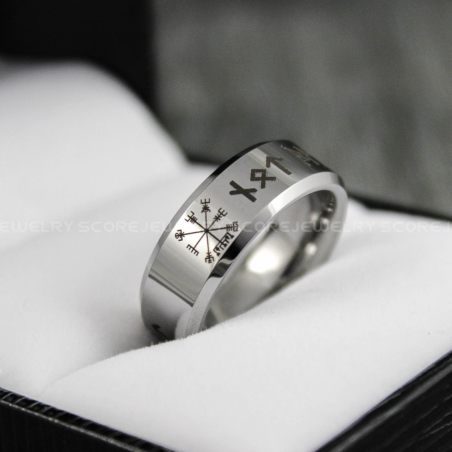 Viking Ring Couple Set Nordic Ring Norsemen Ring Nordic | Etsy