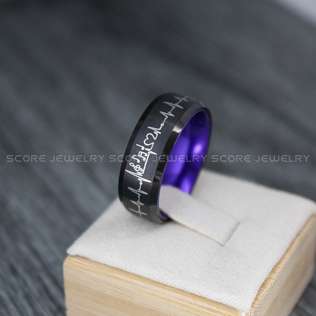 Music, Ring, Music Notes Ring, Music Wedding Ring, Piano Ring, Guitar ...