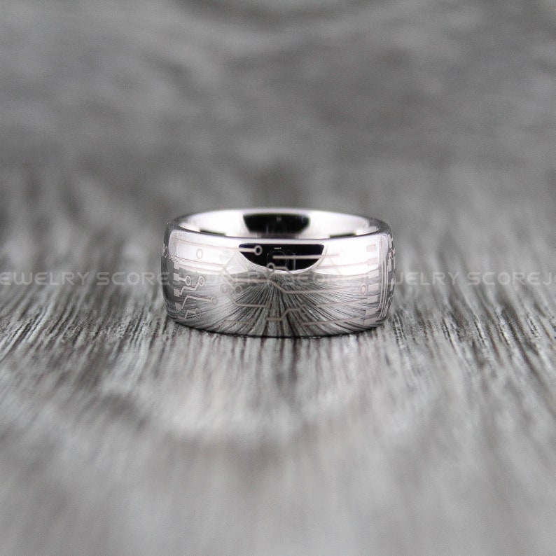 Circuit Board Ring Engineer Ring Science Ring Physics Ring - Etsy