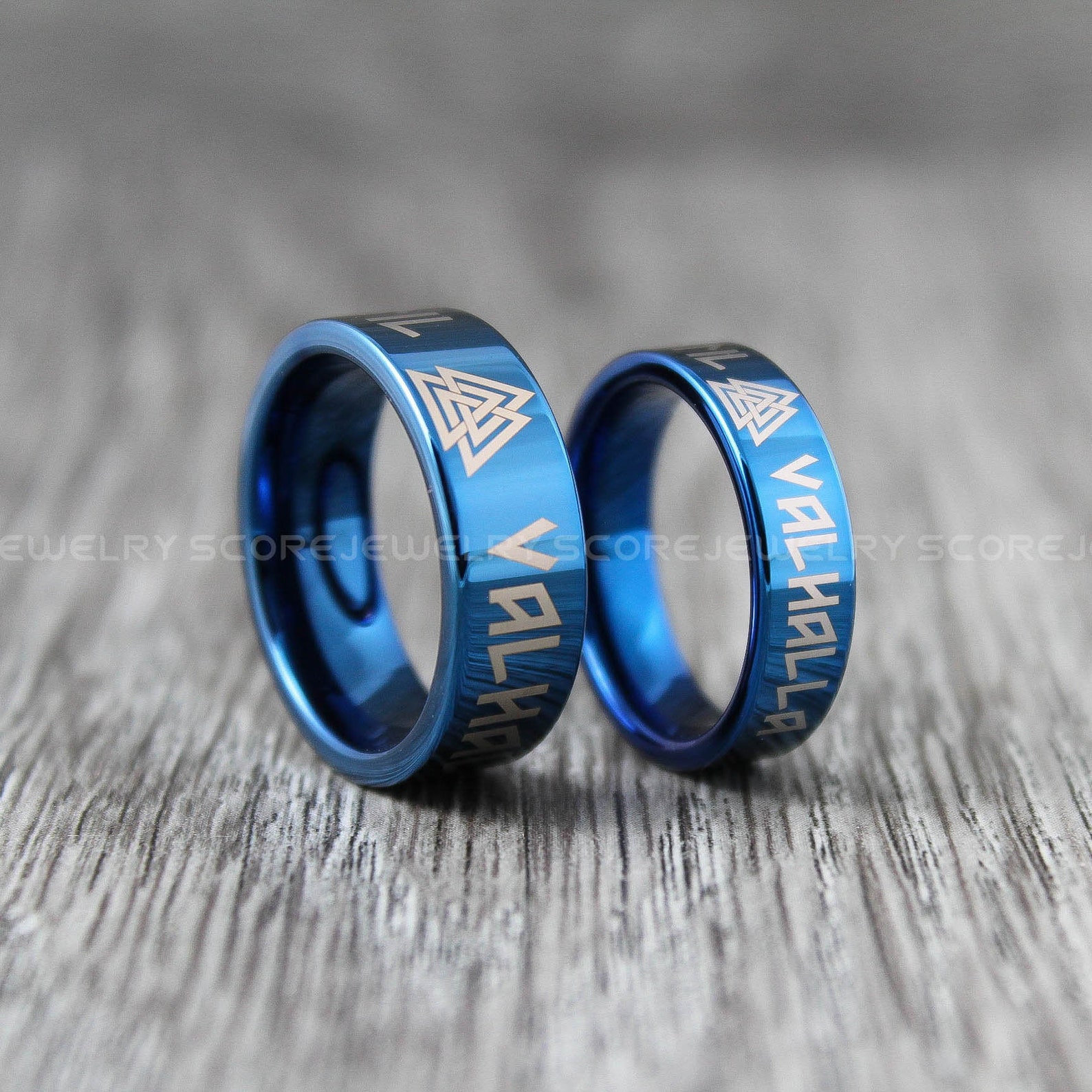 Til Valhalla Ring Til Valhalla Jewelry Viking Ring Blue - Etsy