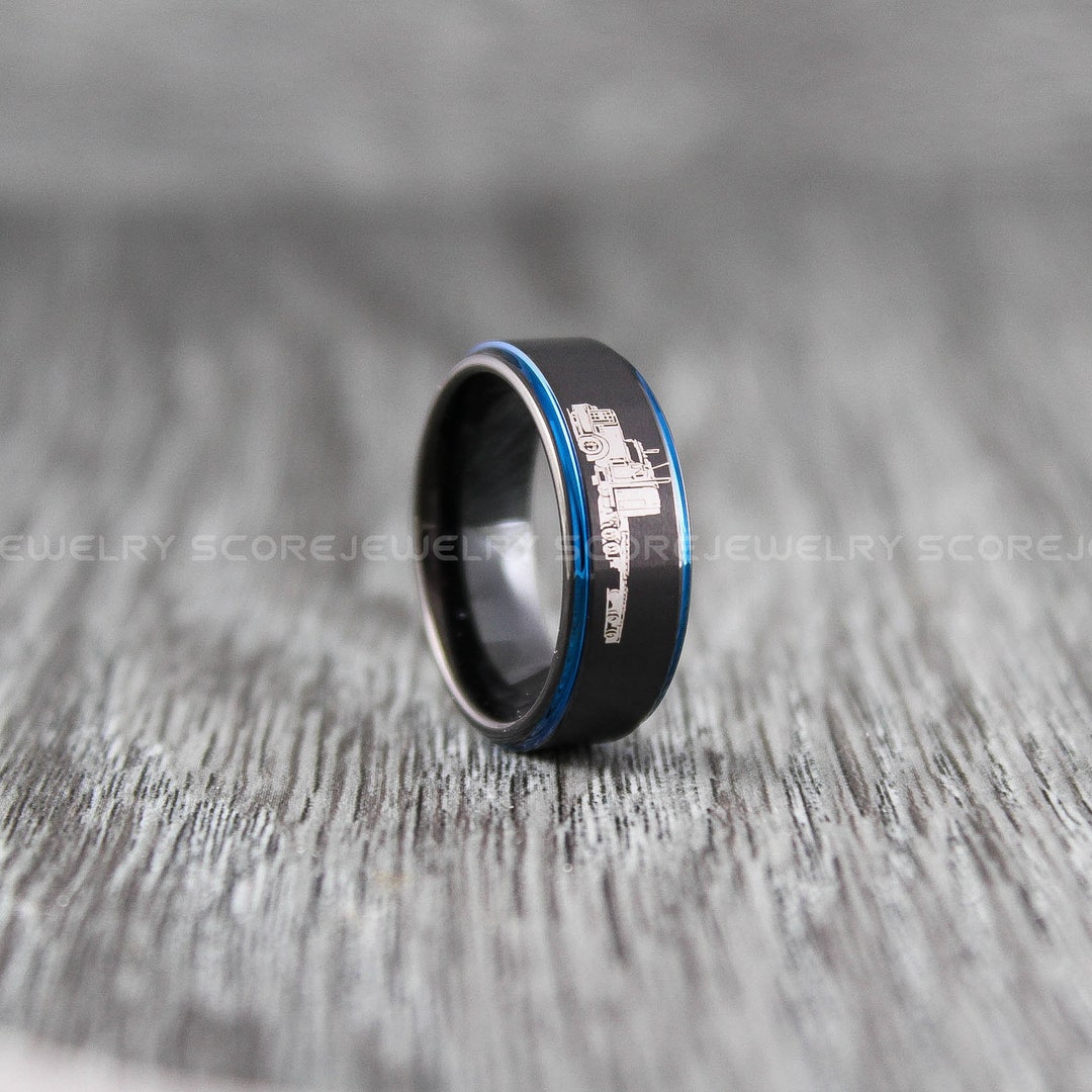 Truck Ring, Truck Driver Ring, Trucker Ring, Trucker Life Ring, Truck ...