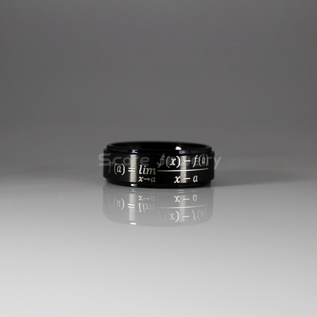 Math Ring, Math Teacher Ring, Calculus Jewelry, Math Jewelry, Teacher ...