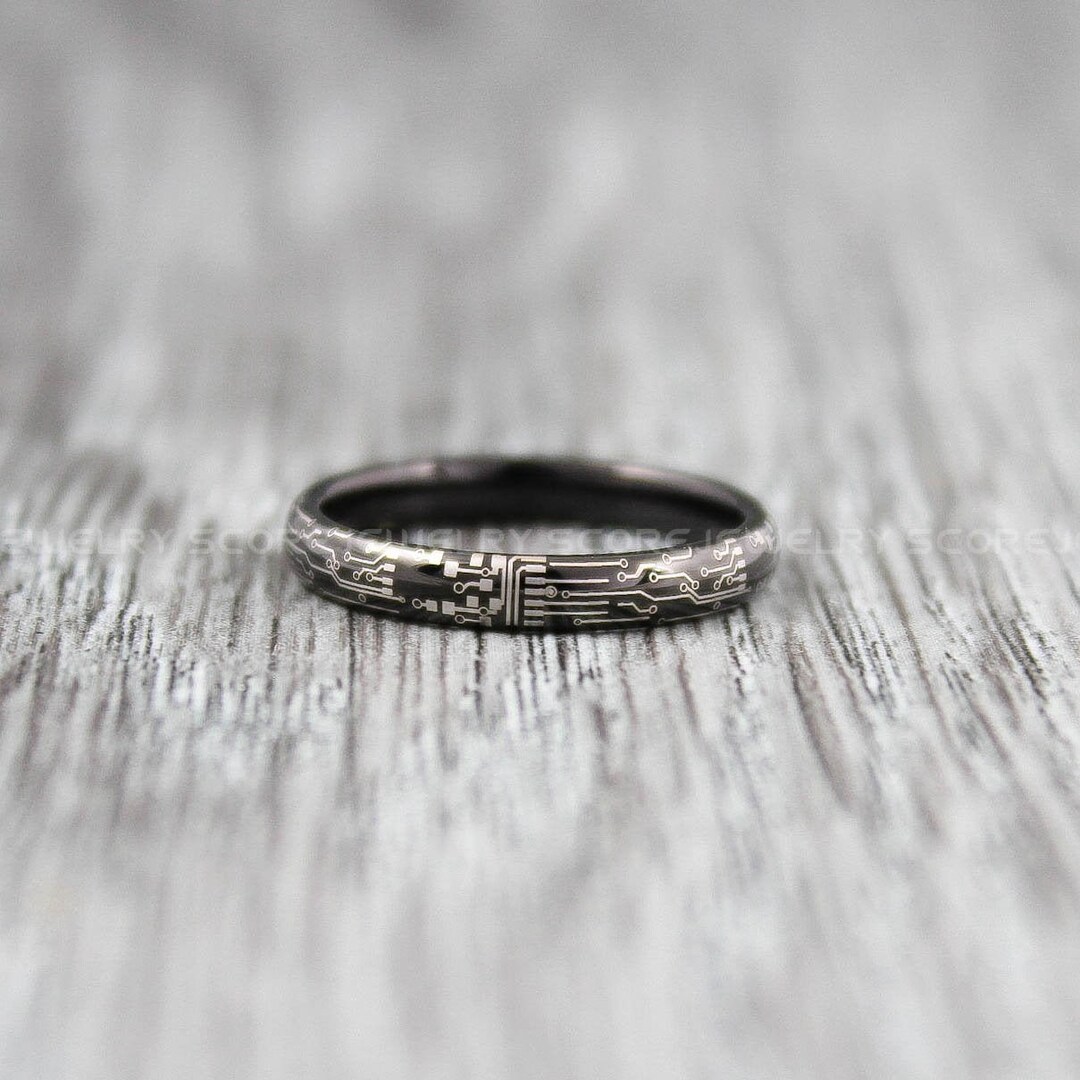 Circuit Board Ring, Engineer Ring, Science Ring, Physics Ring, Teacher ...