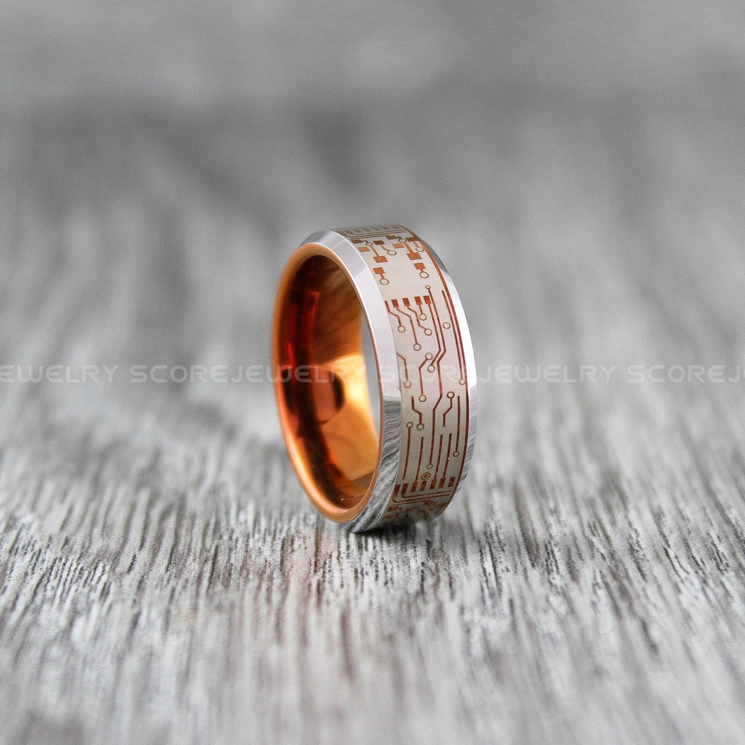 Circuit Board Ring, Engineer Ring, Science Ring, Physics Ring, Teacher ...