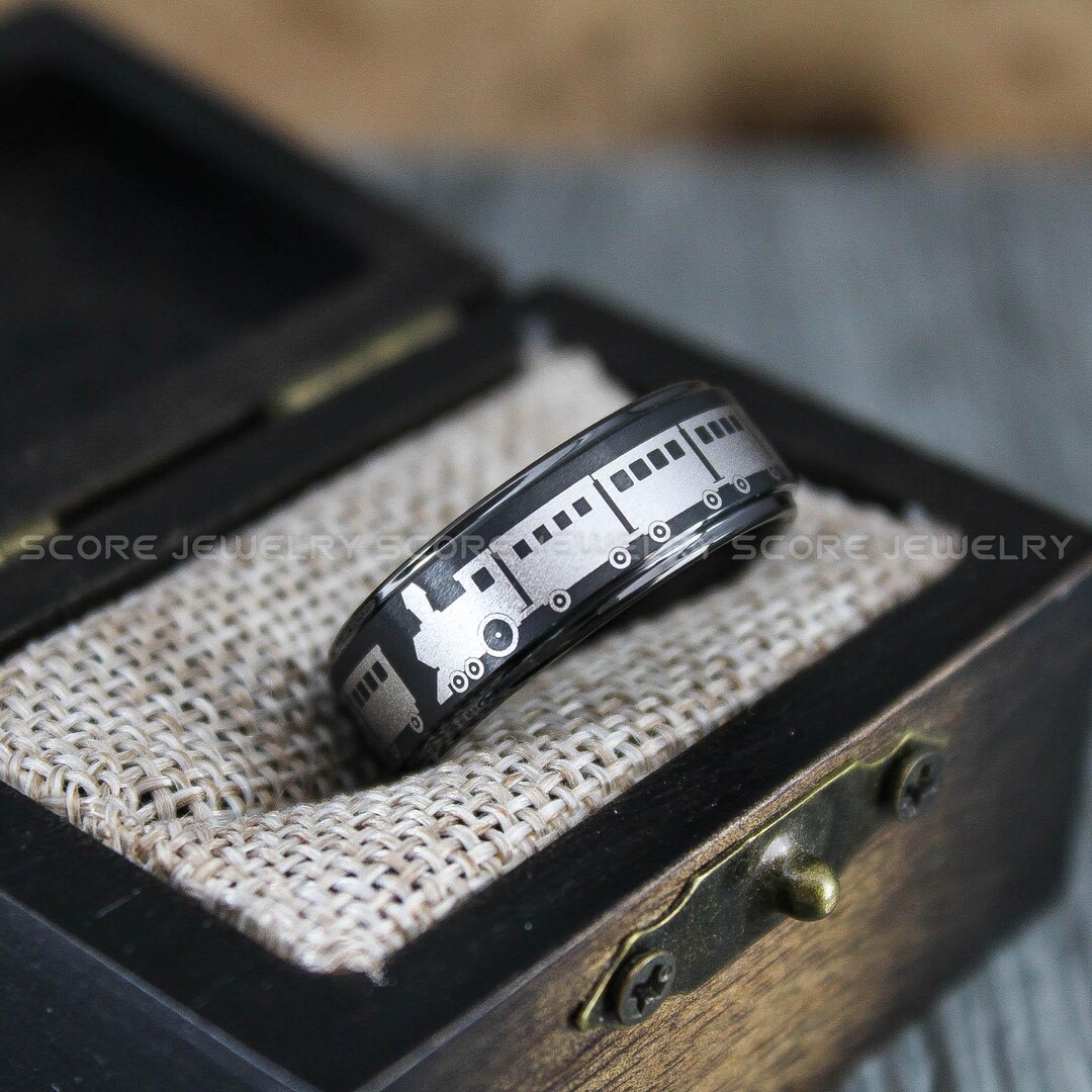 Railroad Ring, Railway Tracks Ring, Train Tracks Ring, Train Tracks ...