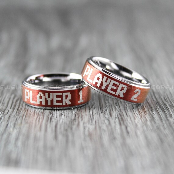 Gamer Wedding Rings