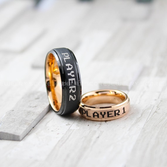 Gamer Wedding Rings