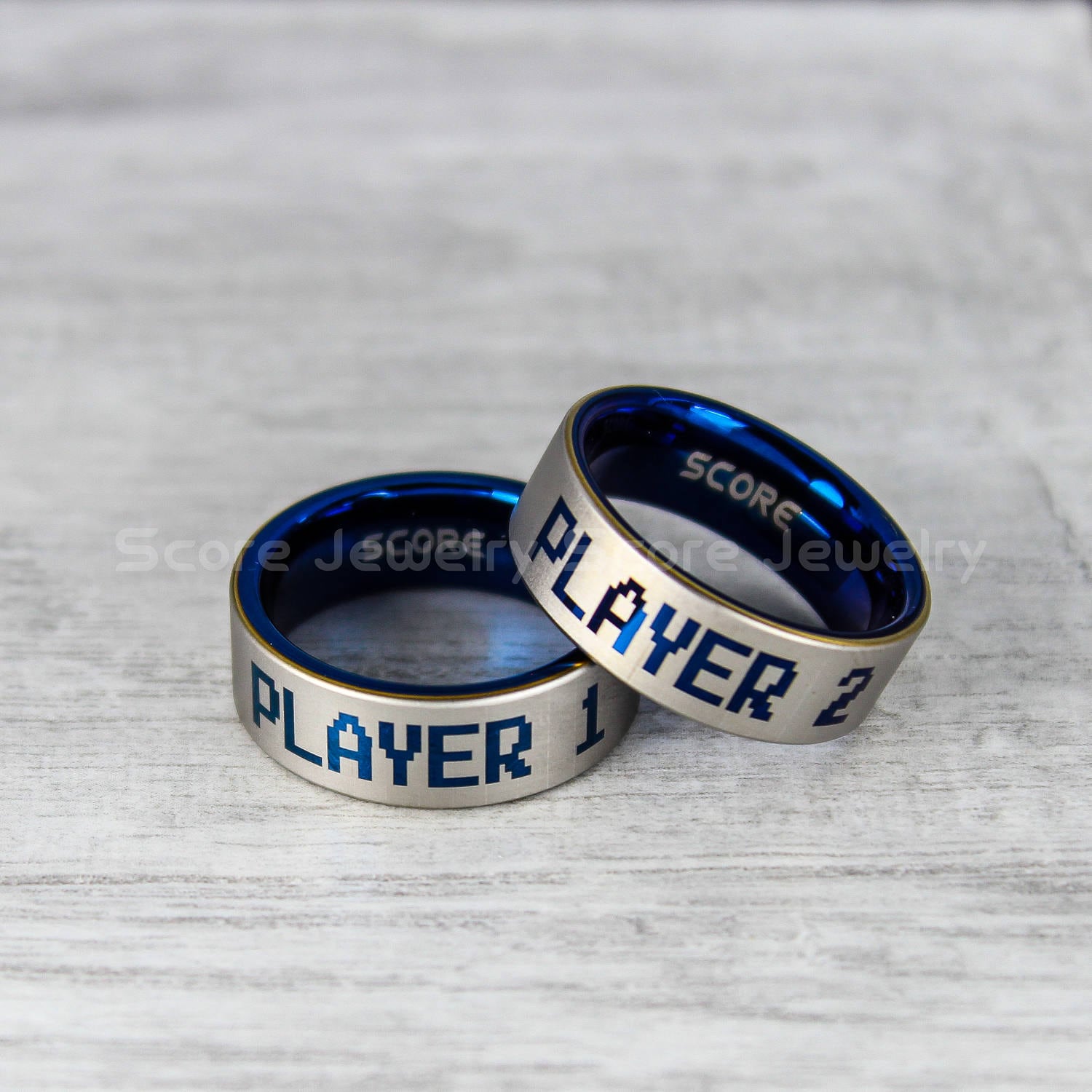 Gamer Wedding Rings